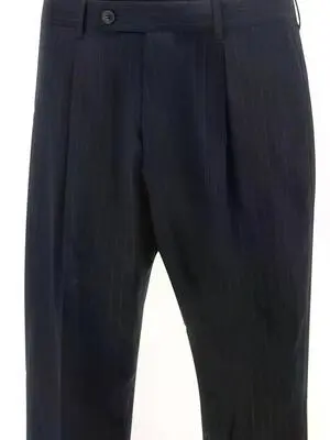 Paul Smith Pinstripe Pleated Trousers