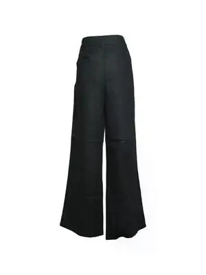 JCSOPHIE Pleated Wide-leg Trousers - Black