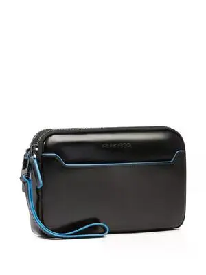 PIQUADRO Leather Clutch Bag