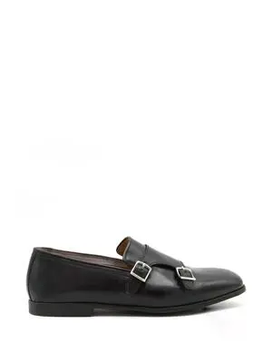 MILLE 885 Simon Double-strap Loafers - Black