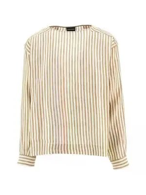 Emporio Armani Striped Long-sleeve T-shirt