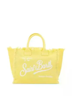MC2 SAINT BARTH Logo-print Tote Bag - Yellow