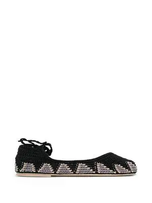 SLO_HAND_MADE Hand-made Crochet Ballet Flats