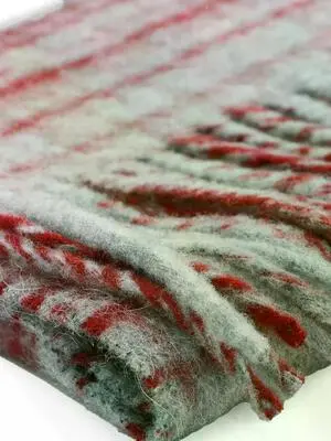 Marni Checked Wool-mohair Scarf