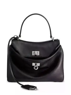 Balenciaga Mini Rodeo Top Handle Tote Bag - Black