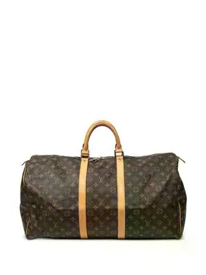 LOUIS VUITTON Keepall 55 Monogram Travel Bag
