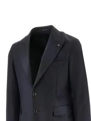 Tagliatore Peak-lapel Single-breasted Suit