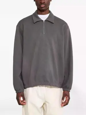 LADY WHITE CO. Quarter-zip Topper Sweatshirt - Grey