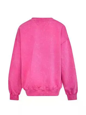 GANNI Isoli Teddy-print Sweatshirt