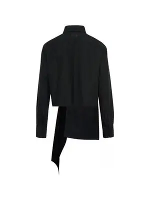 MSGM Asymmetric Hem Shirt