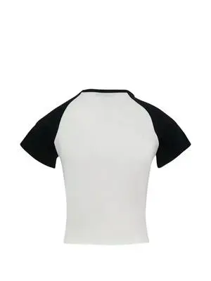 MARDI MERCREDI Lace-appliqué Short-sleeve T-shirt