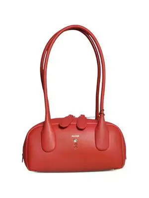 NO:RAE Small Teti Leather Tote Bag - Red