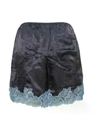 MARDI MERCREDI Lace-trim Shorts