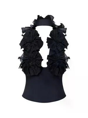 STOLEN STORES Lotus Leaf Ruffled Top