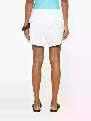 SYSTEM Drawstring Waistband Panelled Shorts