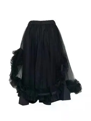 Noir Kei Ninomiya Tulle Overlay Skirt
