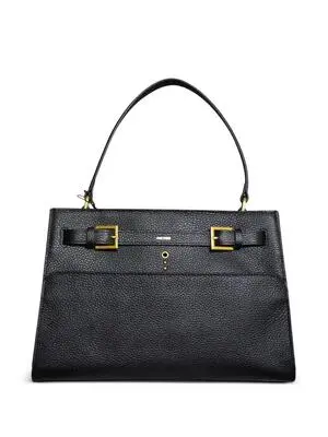 NO:RAE Valegro Leather Tote Bag - Blue