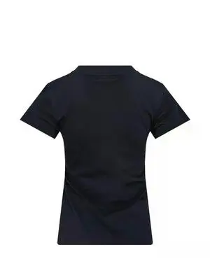 GANNI Logo Embroidered T-shirt