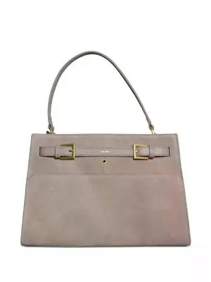 NO:RAE Medium Valegro Suede Tote Bag - Grey