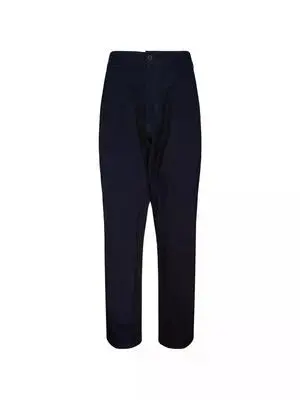Comme Des Garçons Belt-loop Straight-leg Trousers - Blue