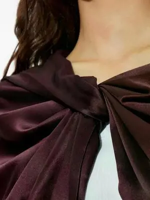 BY MALENE BIRGER Pinlos Knot-detail Cape