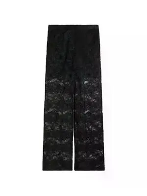 Sportmax Floral Lace Palazzo Pants