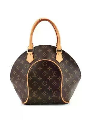 LOUIS VUITTON Monogram Canvas Ellipse Pm Satchel Bag - Brown