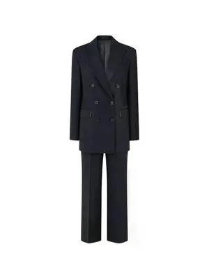 ROOM76 Oslo Double-breasted Peak-lapel Suit - Blue