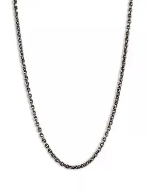 Chrome Hearts Engraved Link-chain Necklace - Silver