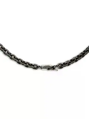 Chrome Hearts Engraved Link-chain Necklace