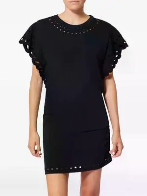Isabel Marant Étoile Orlane Eyelet Embellished Dress