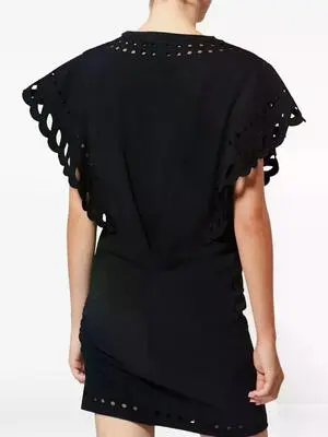Isabel Marant Étoile Orlane Eyelet Embellished Dress