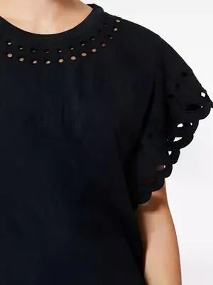 Isabel Marant Étoile Orlane Eyelet Embellished Dress
