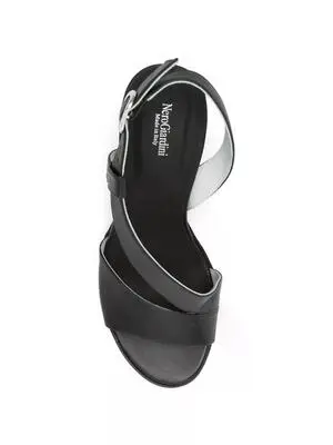 NEROGIARDINI Crossover Strap Sandals