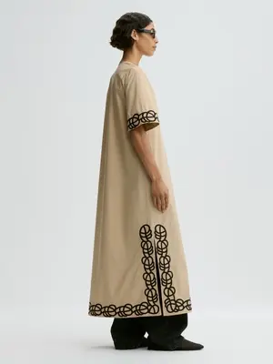 BY MALENE BIRGER Lula Organic Cotton Embroidered Maxi Dress