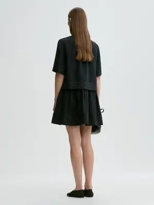 BY MALENE BIRGER Jania Linen Mini Dress