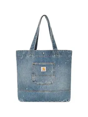 Carhartt Work In Progress Denim Tote Bag - Blue