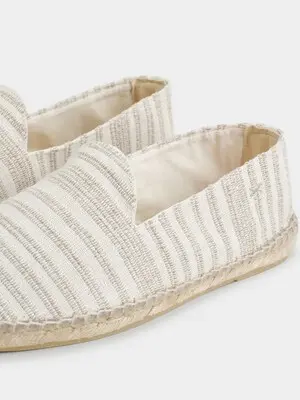 Manebí Striped Cotton Espadrilles