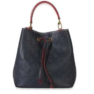 LOUIS VUITTON Monogram Empreinte Neonoe Mm Shoulder Bag - Blue
