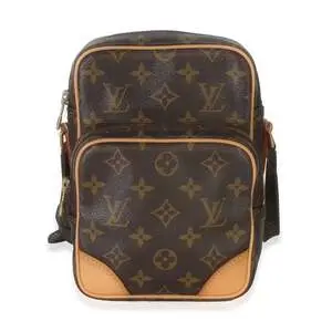 LOUIS VUITTON Monogram Canvas Amazone Shoulder Bag - Brown