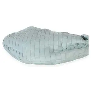 Bottega Veneta Teal Washed Nappa Intrecciato Teen Jodie Bag