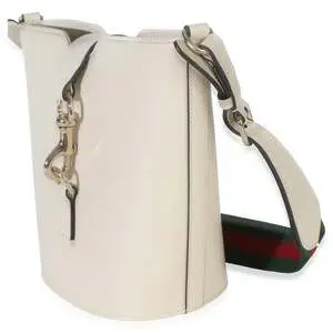Gucci Tritone Calfskin Ophidia Web Bucket Bag