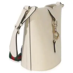 Gucci Tritone Calfskin Ophidia Web Bucket Bag