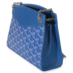 Goyard Paris Rouette Shoulder Bag In Canvas - Blue