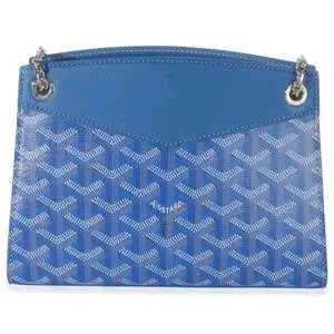 Goyard Paris Rouette Shoulder Bag In Canvas - Blue