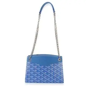 Goyard Paris Rouette Shoulder Bag In Canvas - Blue