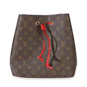 LOUIS VUITTON Monogram Canvas Neonoe Mm Bucket Bag - Brown