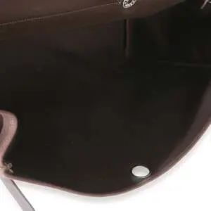 Hermès Herbag Zip Cabine Bag In Toile Officier And Vache Hunter - Brown