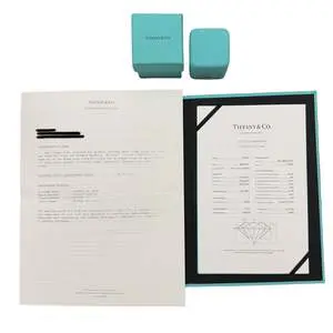 Tiffany & Co. 0.38 Ct Round Brilliant Diamond Novo Engagement Ring