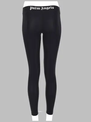 Palm Angels Leggings Sportivo Con Logo